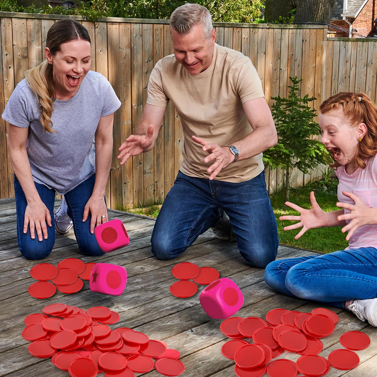 Snapklik.com : Coopay 1 1/2 Inches Plastic Poker Chips Learning ...