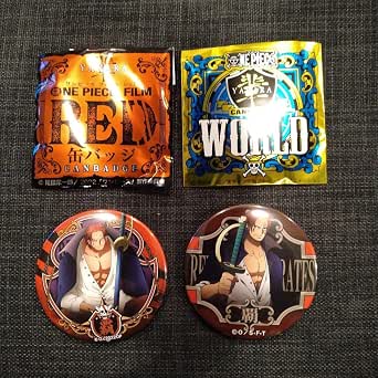 Amazon.co.jp: One Piece Can Badge Shanks : Toys & Games