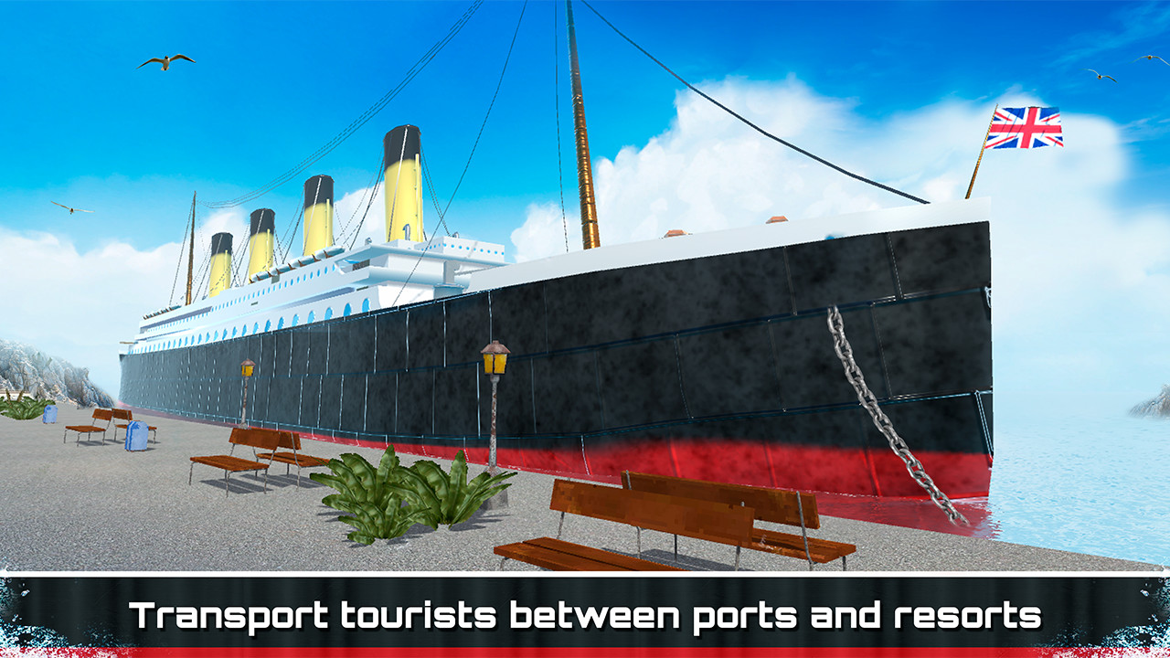 Cruise Ship Tycoon: Titanic Simulator | Traffic Tour Sea Captain Ocean ...