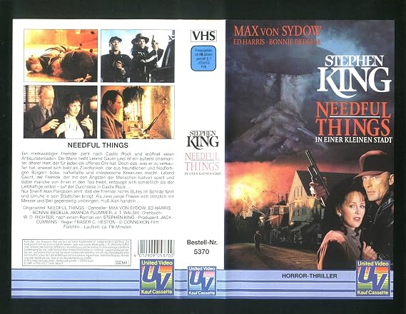 Amazon.co.jp: Needful Things [VHS] : DVD