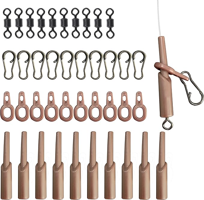 NewShot Carp Fishing Runing Rig Kit - Run Rigs for Fishing Tackle ...