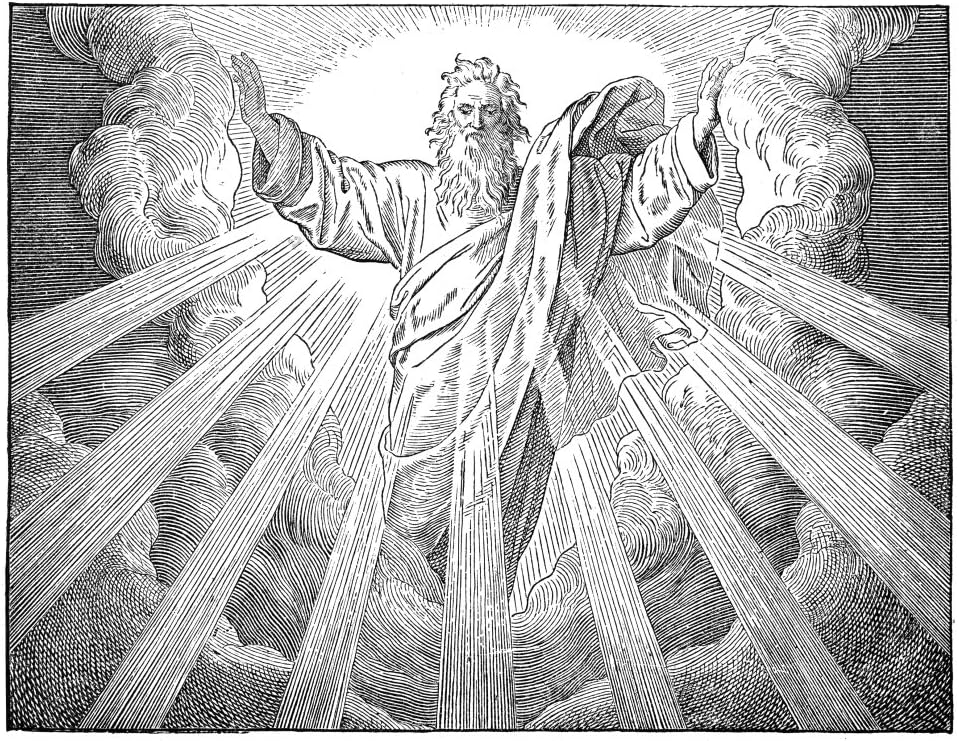 Amazon.com: Creation Of Light Nthe Creation Of Light (Genesis 12) Wood ...