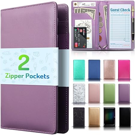 Amazon.com: Server Book for Waitress | Waitress book that fits in ...