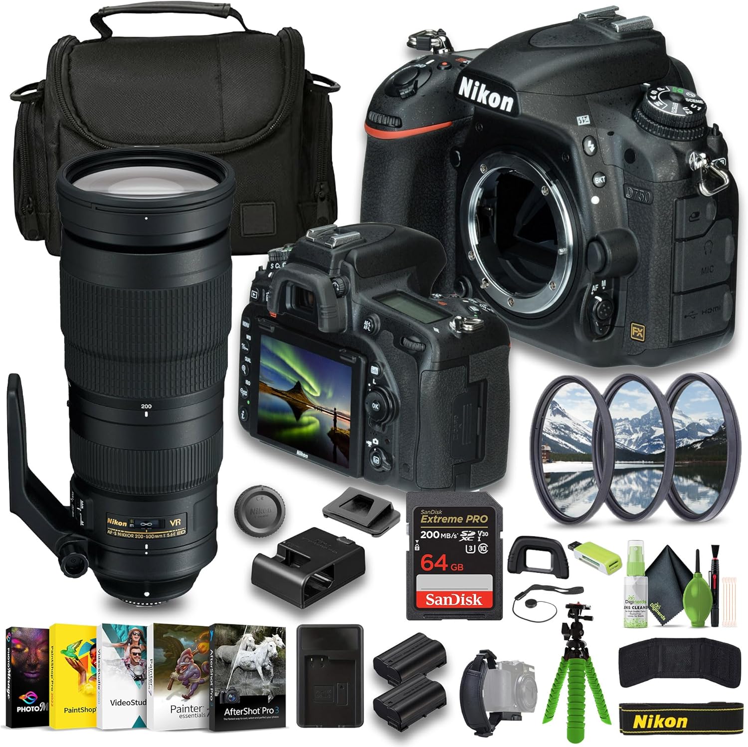 Amazon.com: Nikon D750 FX-Format Digital SLR Camera + EN-EL15C Battery ...