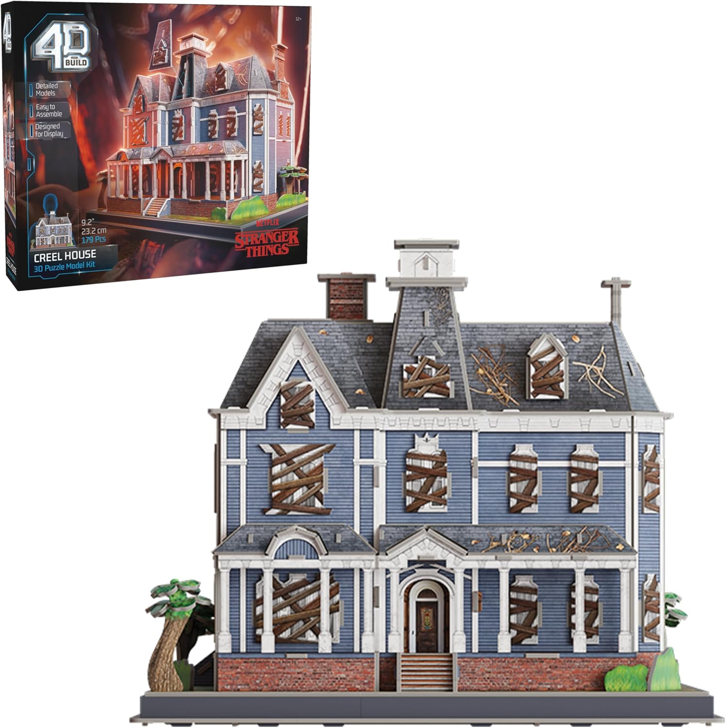 4D Build, Stranger Things Creel House 3D Model Kit Australia | Ubuy