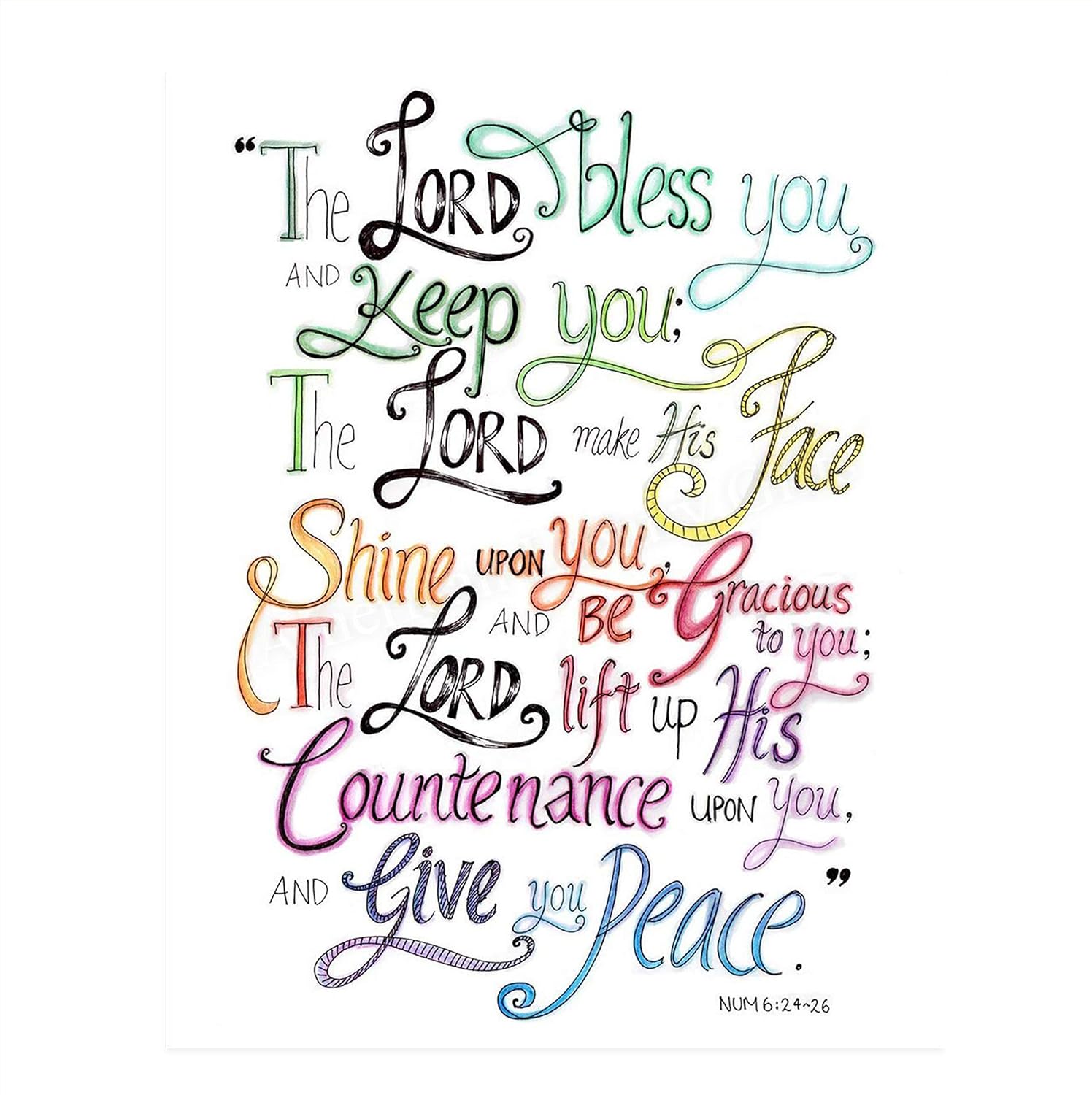 Amazon The Lord Bless You Keep You Give You Peace Numbers 6 24 amazon-the-lord-bless-you-keep-you-give-you-peace-numbers-6-24