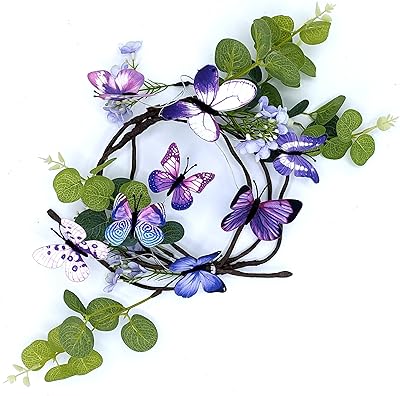 Amazon.com: TOPofly Fake Butterflies, Silk Butterflies Realistic 20inch ...