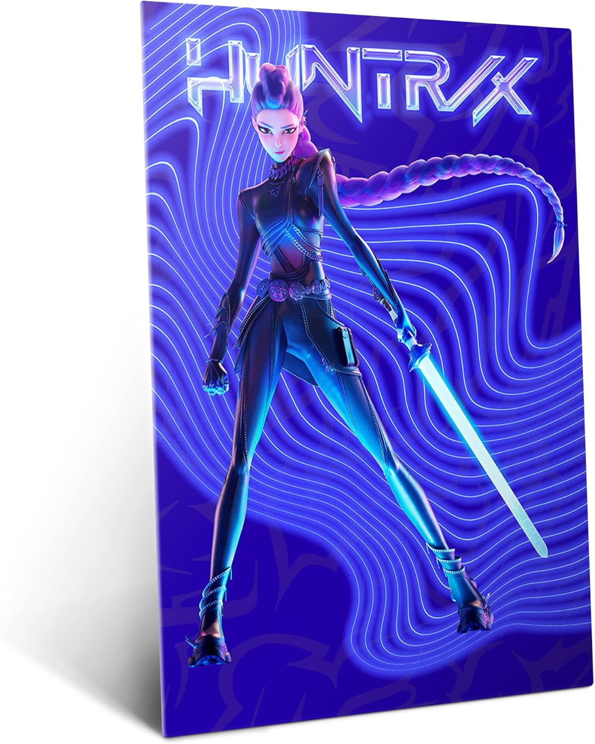 Amazon.com: Displate Metal Poster KPop Demon Hunters - Rumi The Neon ...