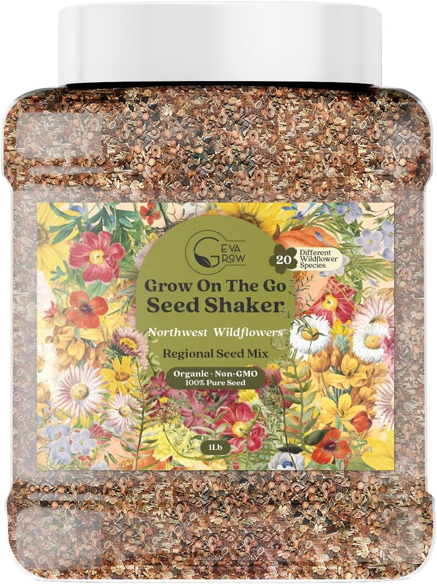 Amazon.com : Bulk Wildflower Seed Shaker - Northwest Wildflower Seeds ...