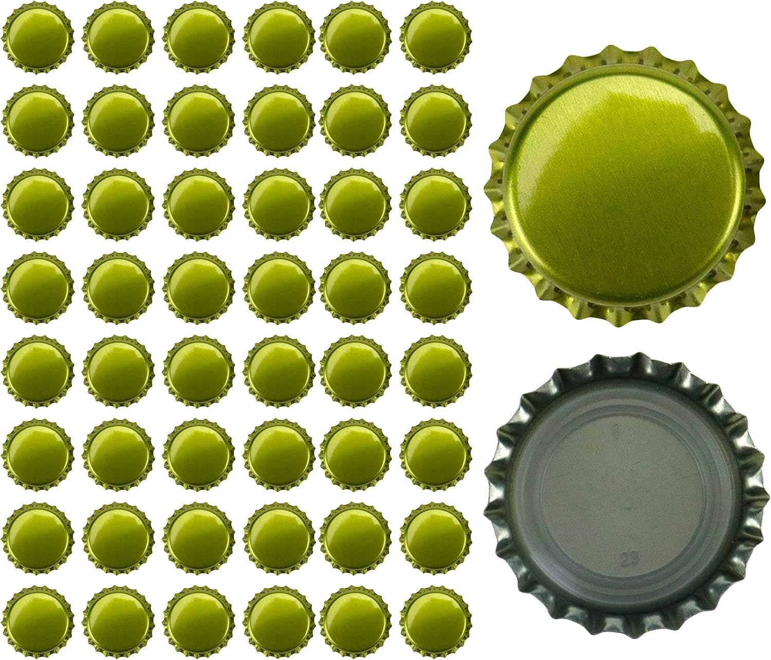 50pcs Green Beer Bottle Caps Aluminum Bottle Caps Nepal | Ubuy