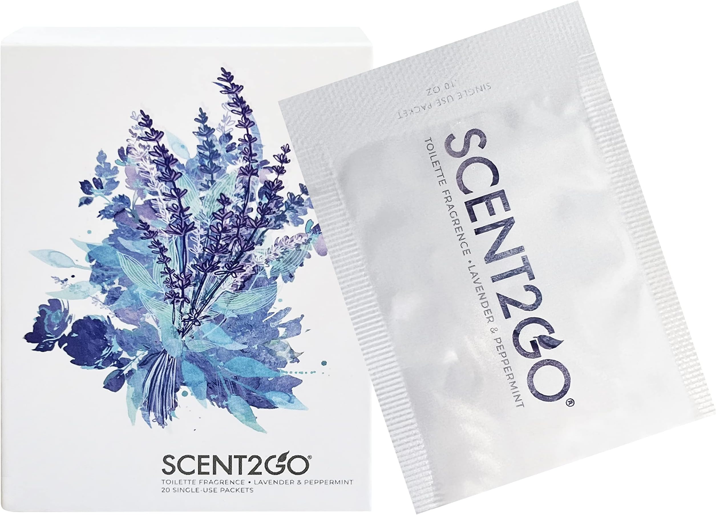 Amazon.com: Scent2Go Toilet Fragrance Powder - Discreet Travel Size ...