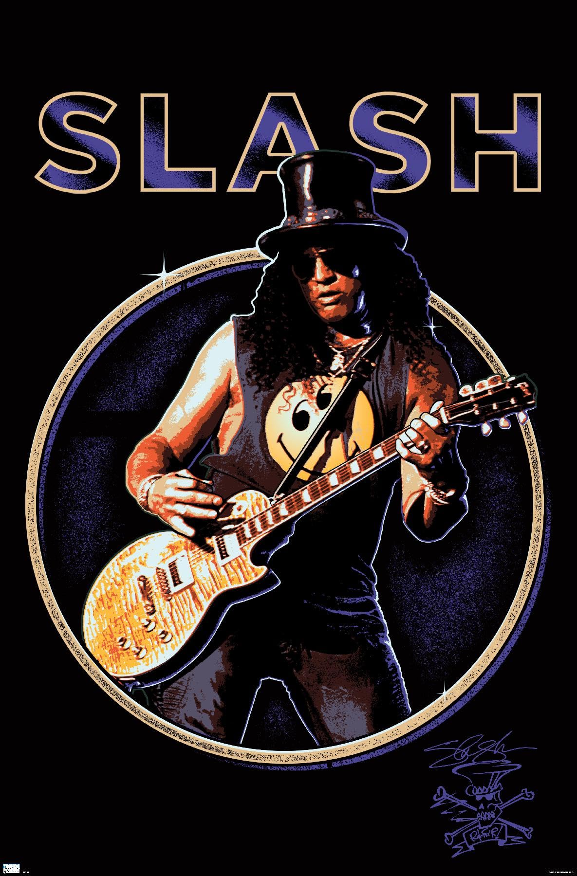 Amazon.com: Trends International Slash - Purple Circle Wall Poster, 22. ...