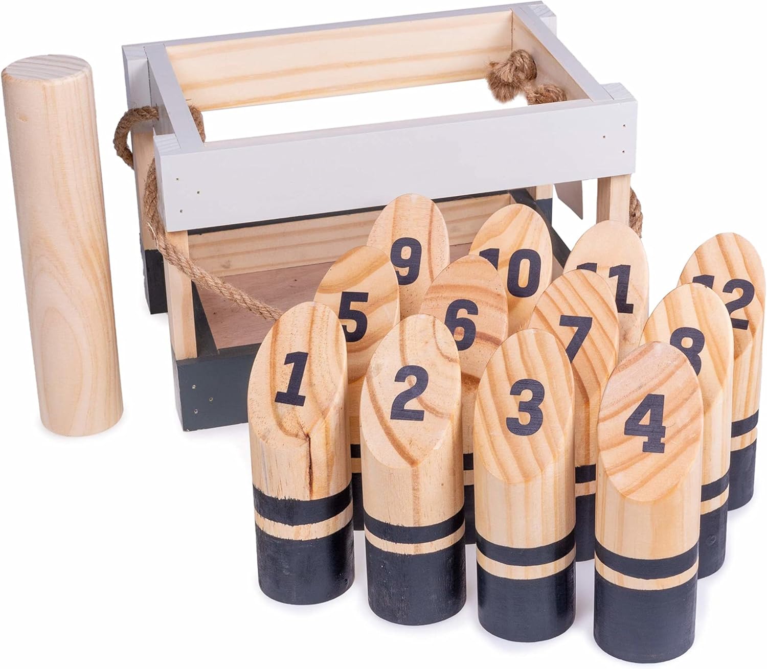 Amazon.com: Brybelly Finska | Portable Outdoor Lawn Game | Unique ...