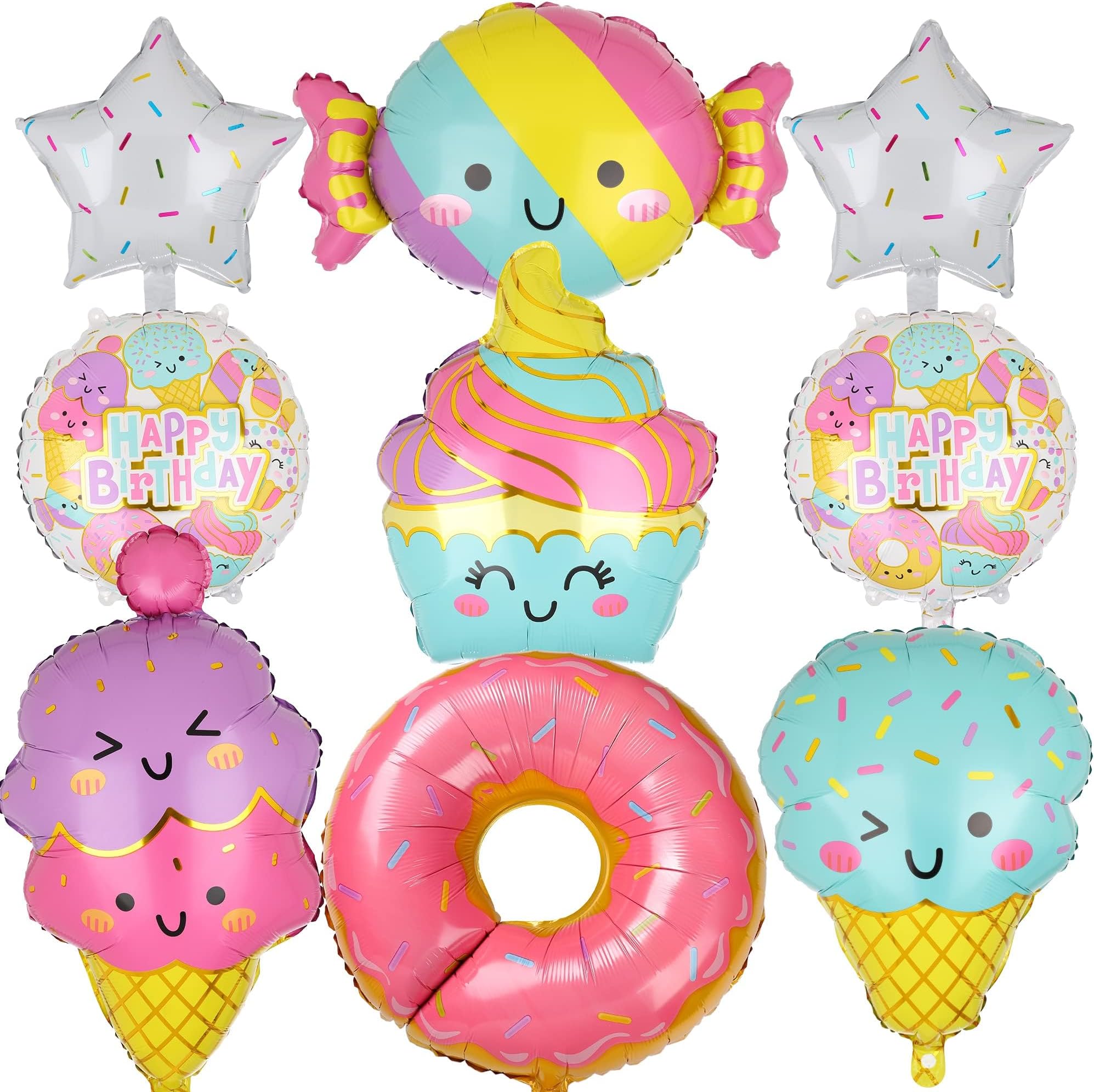 Amazon.com: ANAGRAM INTERNATIONAL Foil Balloon Bouquet, Various, Multi ...