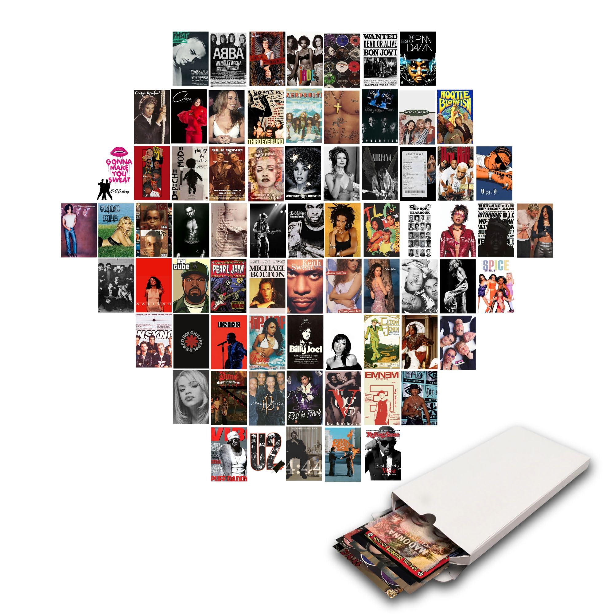 90s Rap Album Covers Amazon.com: Crispy Crafts 72 PCS Vintage Music
