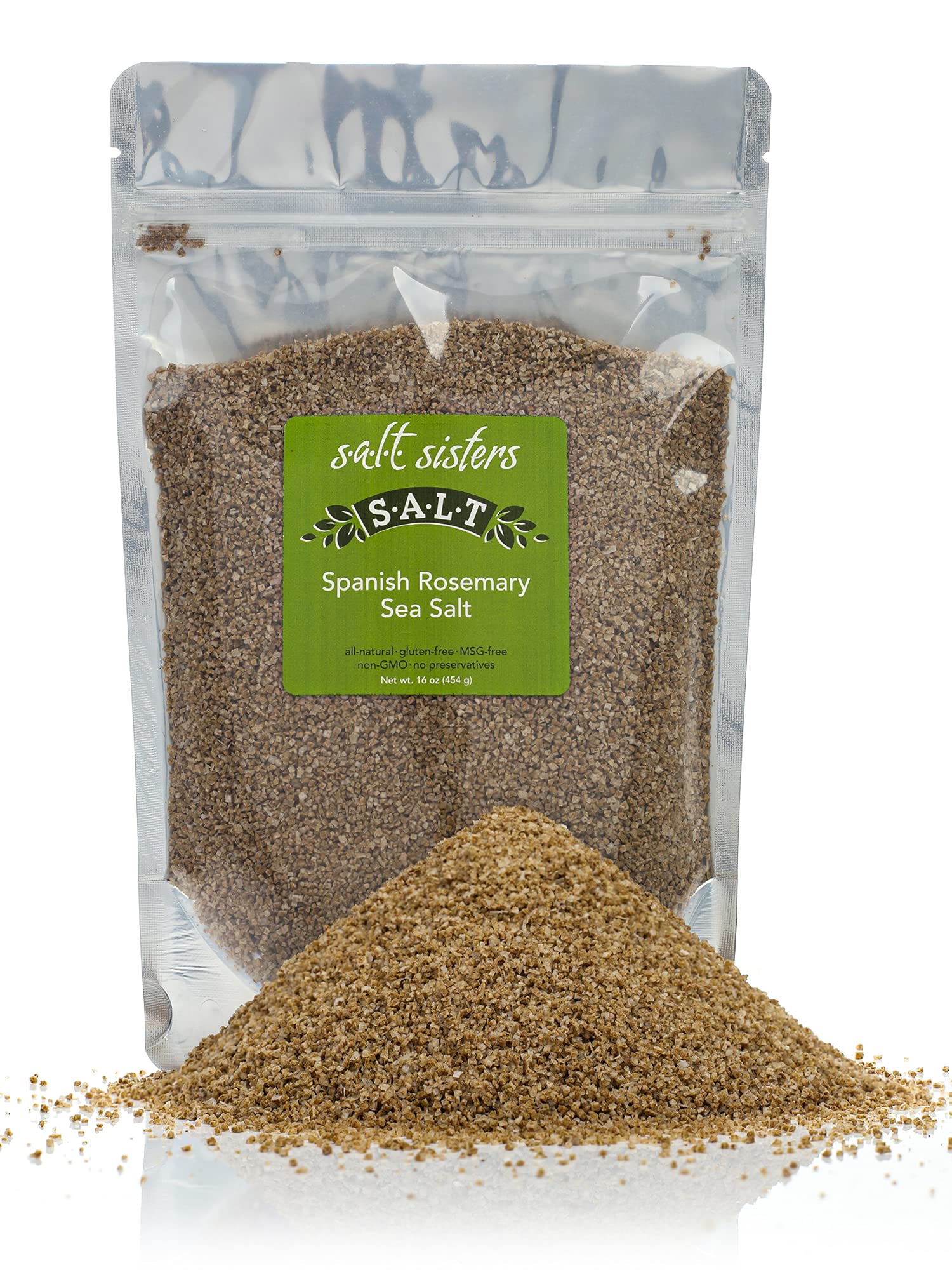 Buy s.a.l.t. sisters Spanish Rosemary Sea Salt, Unique Infused Salt ...