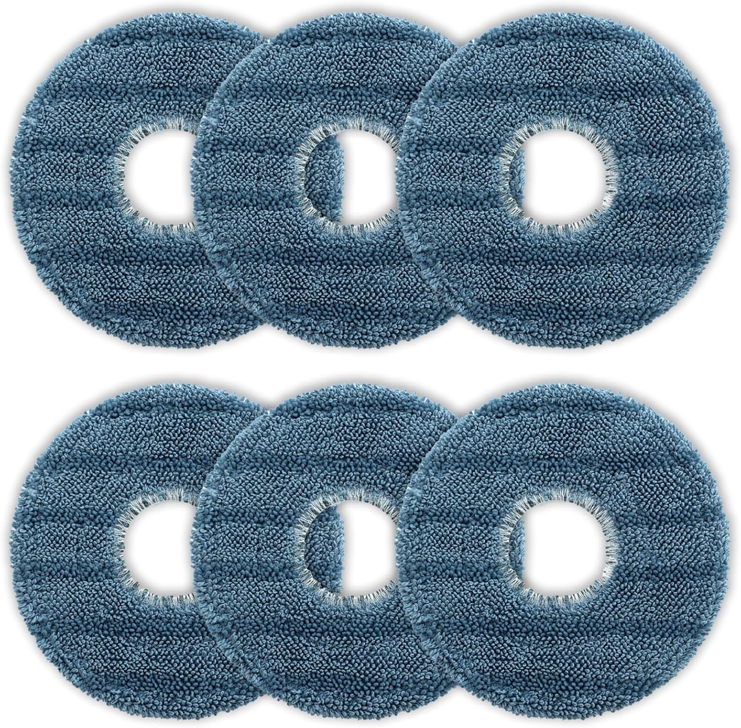 VIEWALL 6 Pack Mop Pads for Eufy Omni C20 Vacuum Cleaner, Microfibre ...