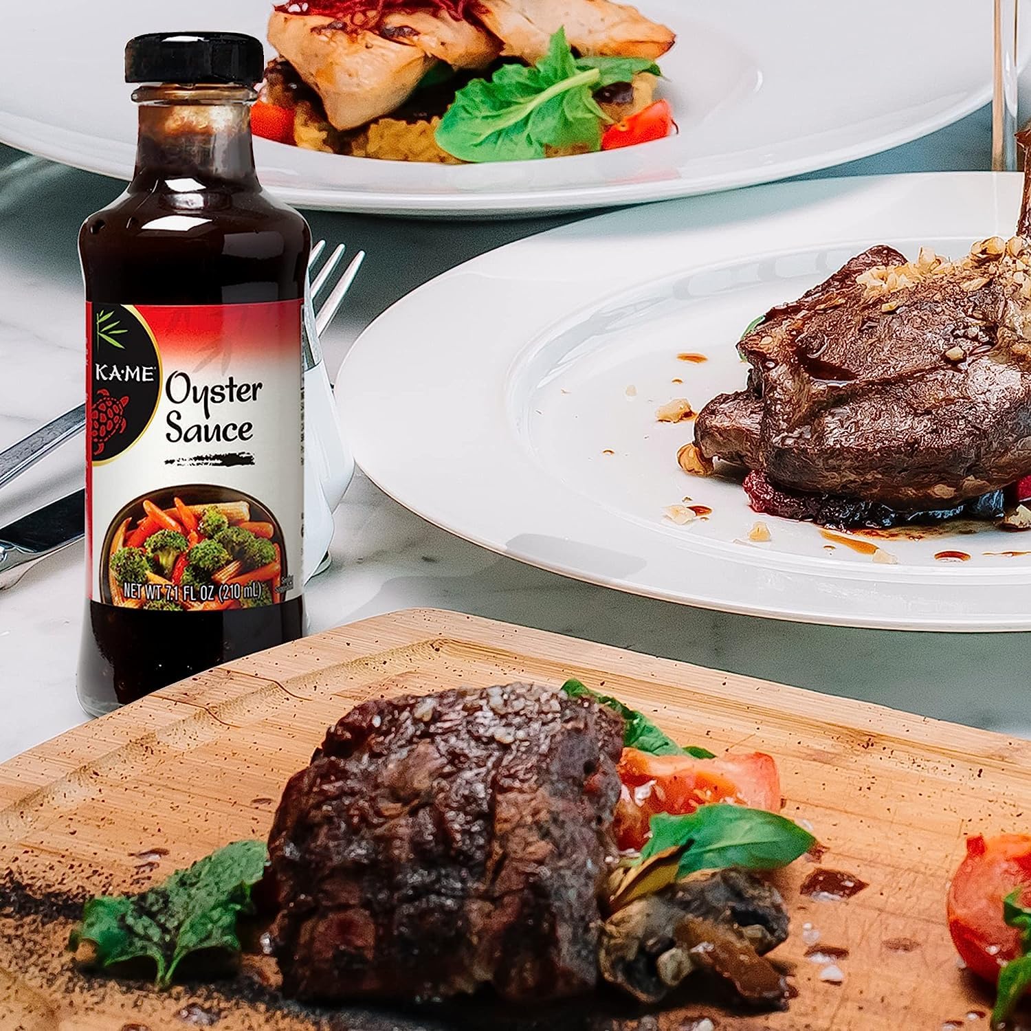 KA-ME Salsa de ostras, auténtico potenciador del sabor asiático ...