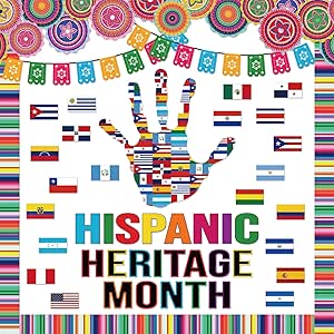 Containlol Hispanic Heritage Month Bulletin Board Decorations Latin ...