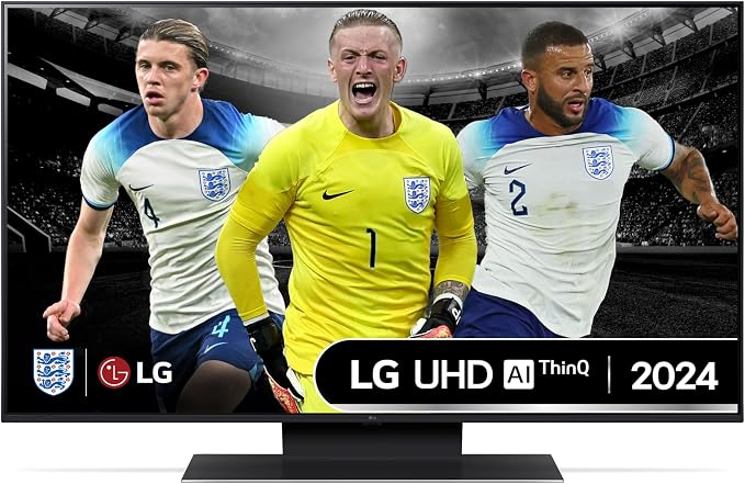 LG 43UT91006LA 43-Inch 4K UHD Smart TV, (α5 AI Processor Gen7, Freeview ...