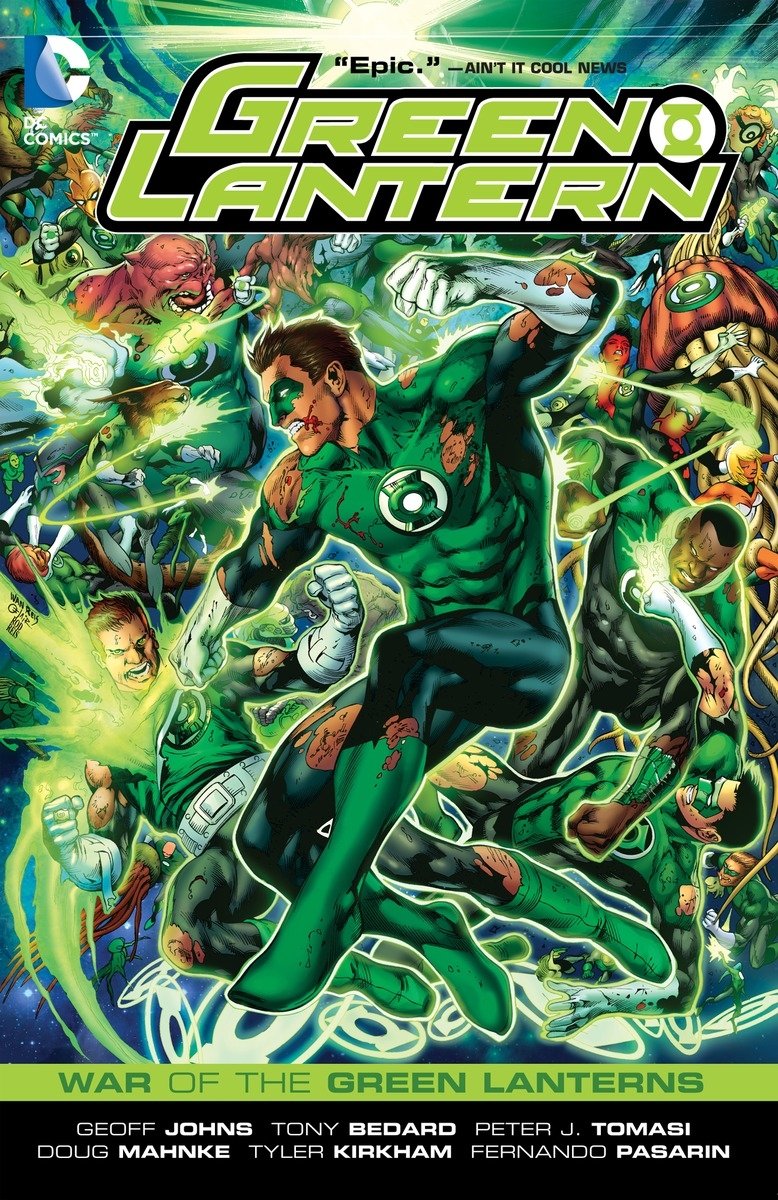Amazon.com: Green Lantern: War of the Green Lanterns: 9781401234522 ...