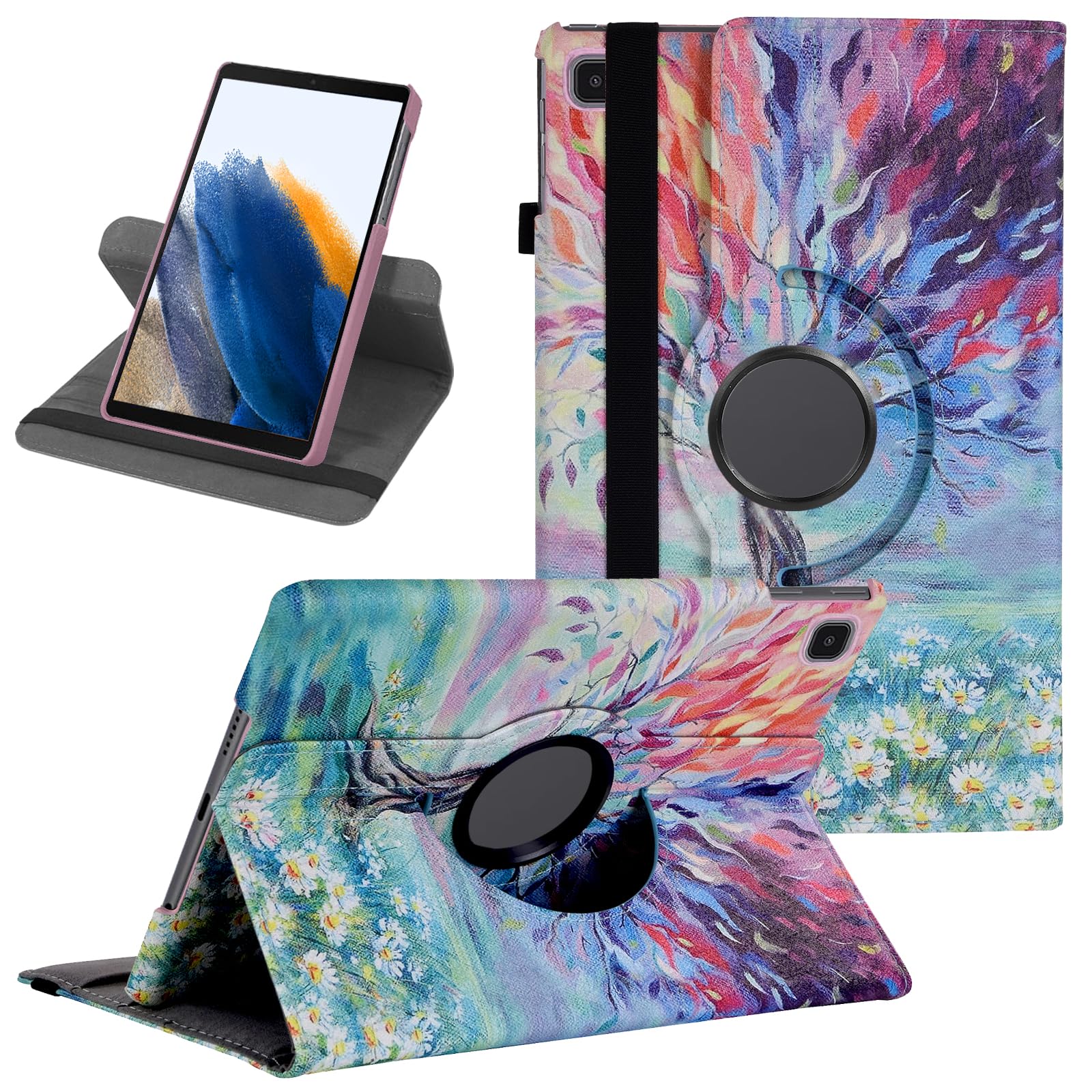 Amazon.com: Case for Samsung Galaxy Tab A7 Lite 8.7 Inch 2021, 360 ...