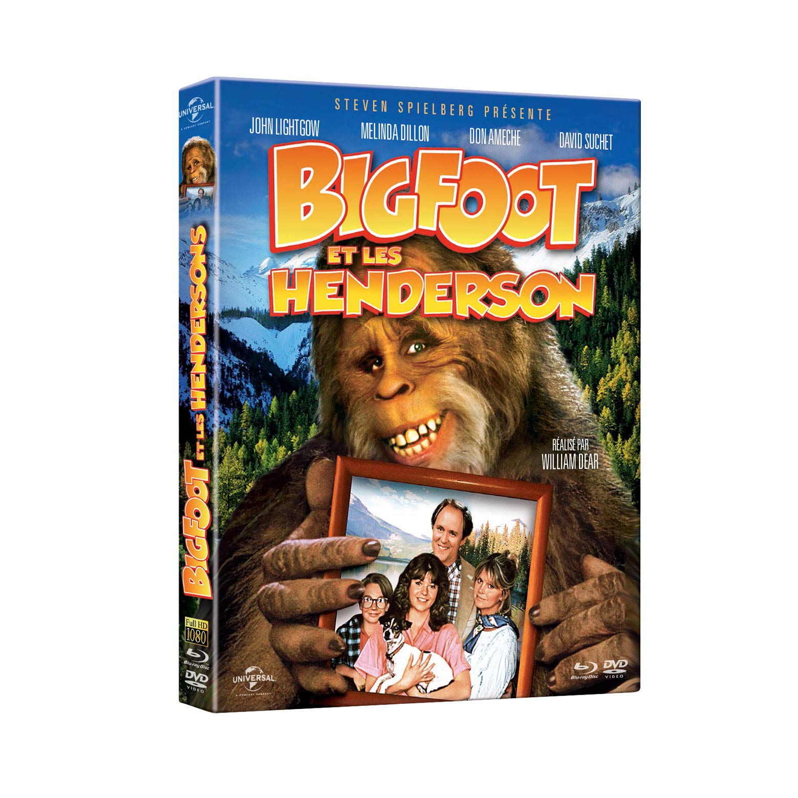 Bigfoot et les Henderson [Combo Blu-ray + DVD] [Combo Blu-ray + DVD ...