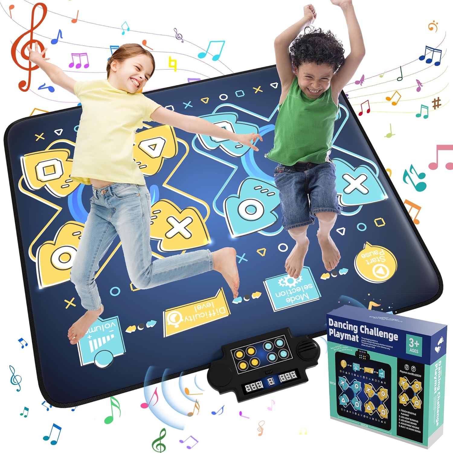 Amazon.com: 2025 Dance Mat for Kids - Electronic Dance Game Toy Gift ...
