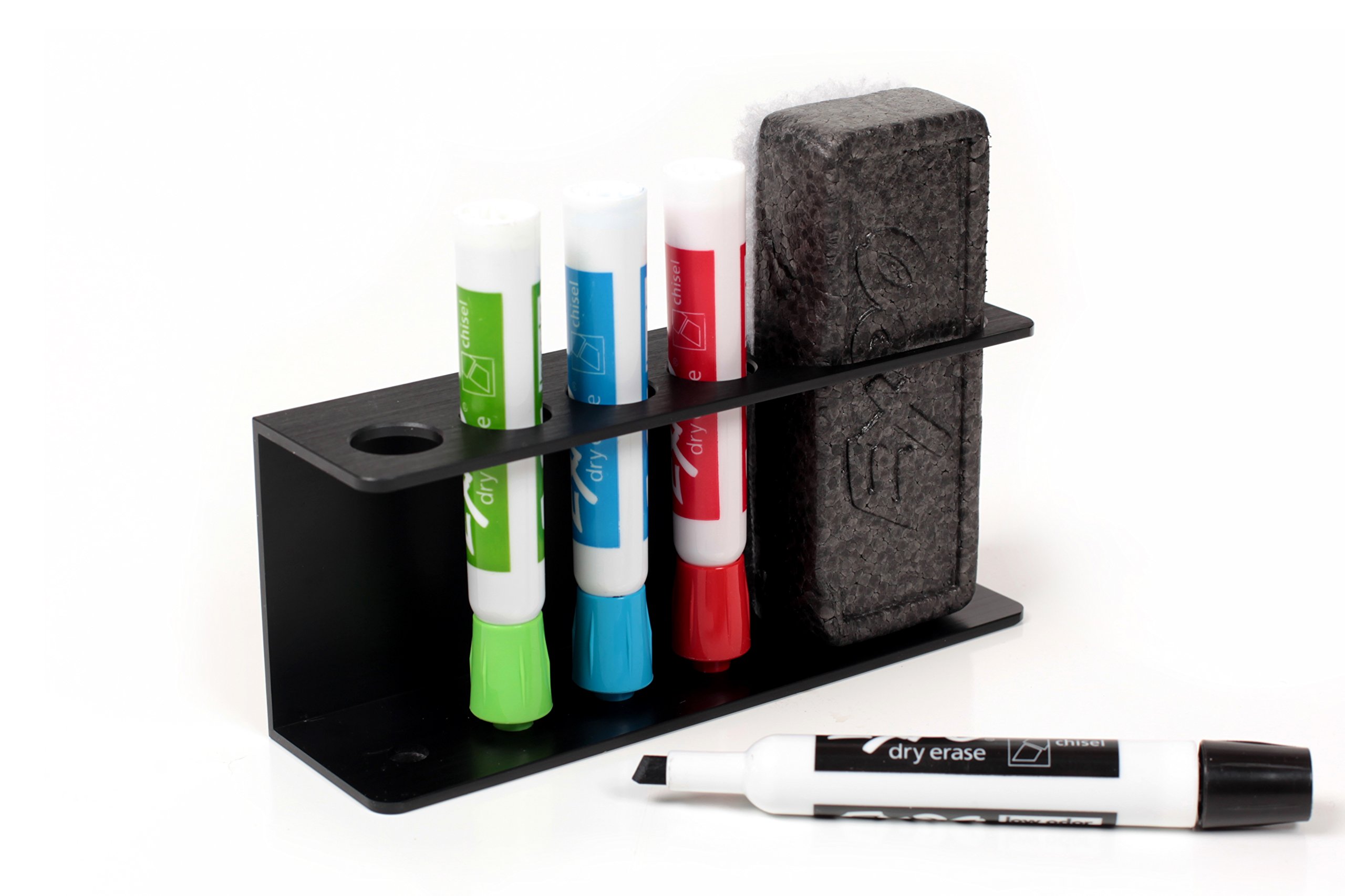 Amazon.com : Marker Holder Tray for whiteboards (Black) : Office Products