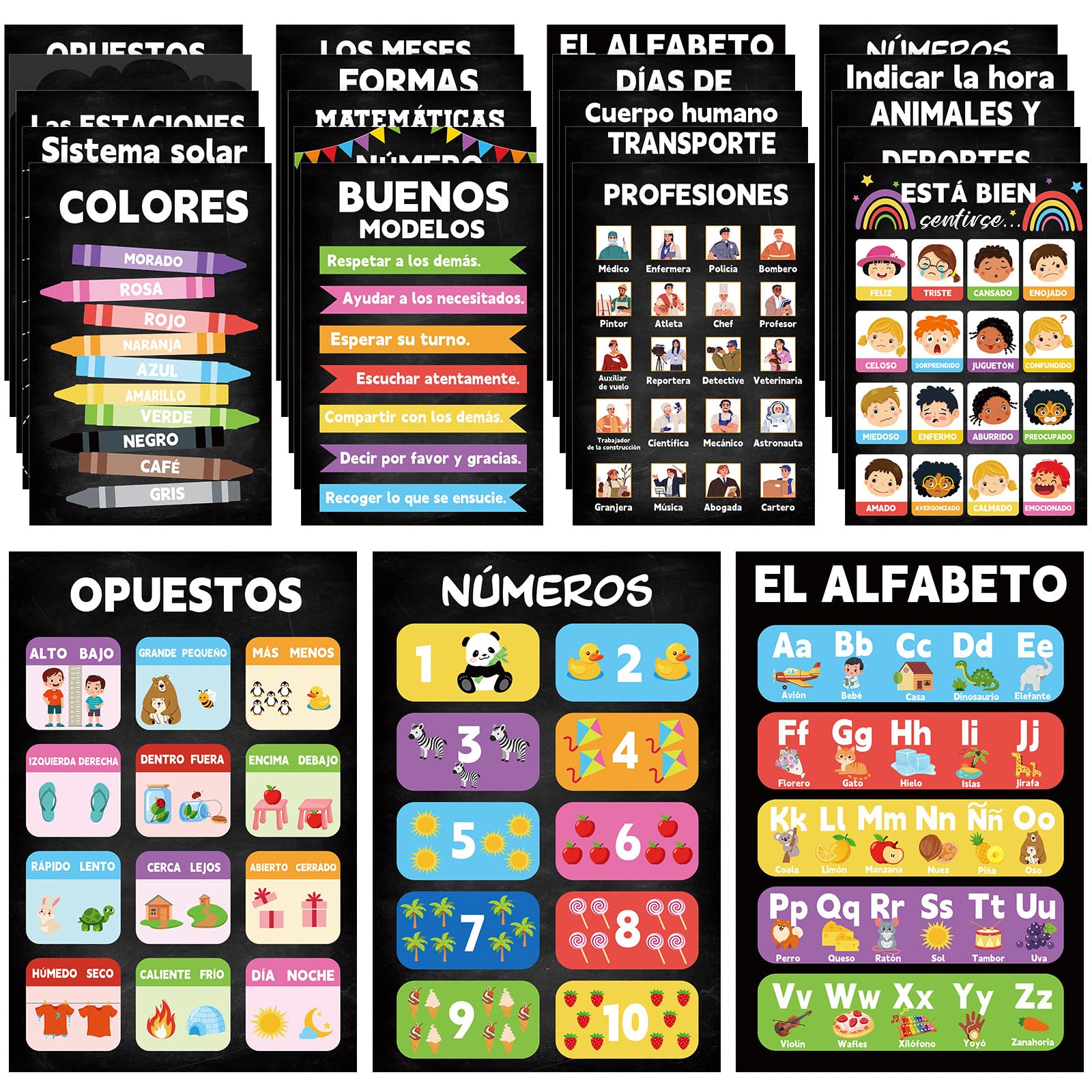 Days Of The Week Poster Outus Spanish Educational Poster Spanish ...