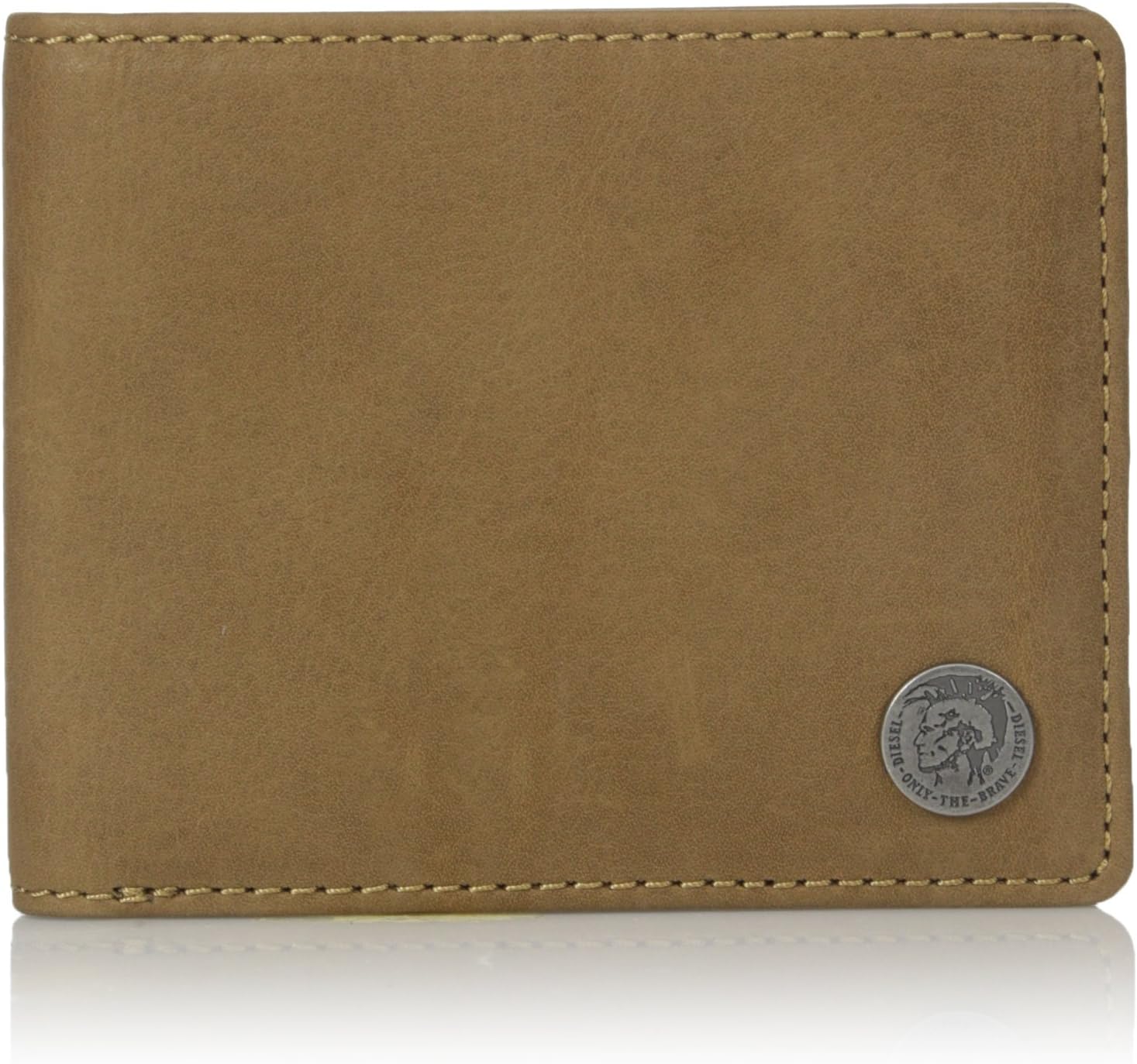 Diesel Men's Mohican Seal Neela Xs Bifold Wallet, Dijon, UNI at Amazon ...