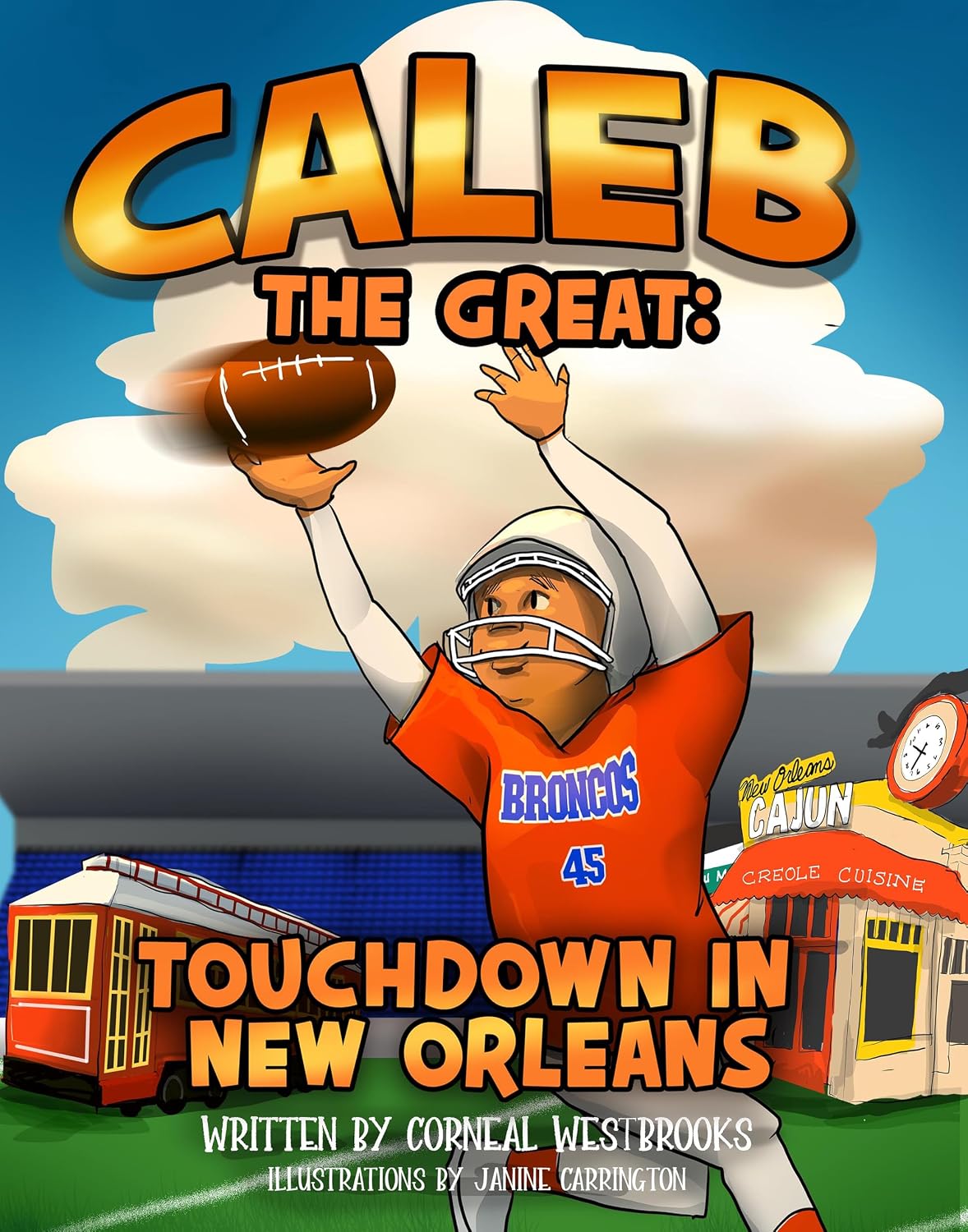 Amazon.co.jp: Caleb the Great: Touchdown in New Orleans (English ...