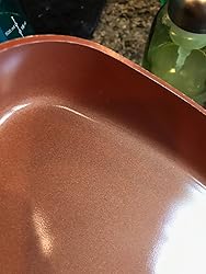 Amazon.com: Copper Chef Non-Stick Square Fry Pan 5-Piece Set, 8 Inch ...