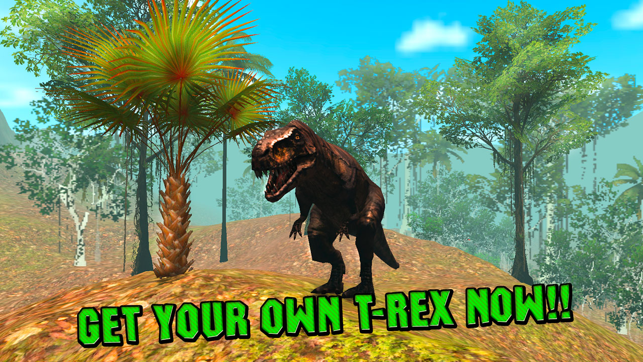 Aplicación Dinosaur: T-Rex Simulator 3D en Amazon Appstore