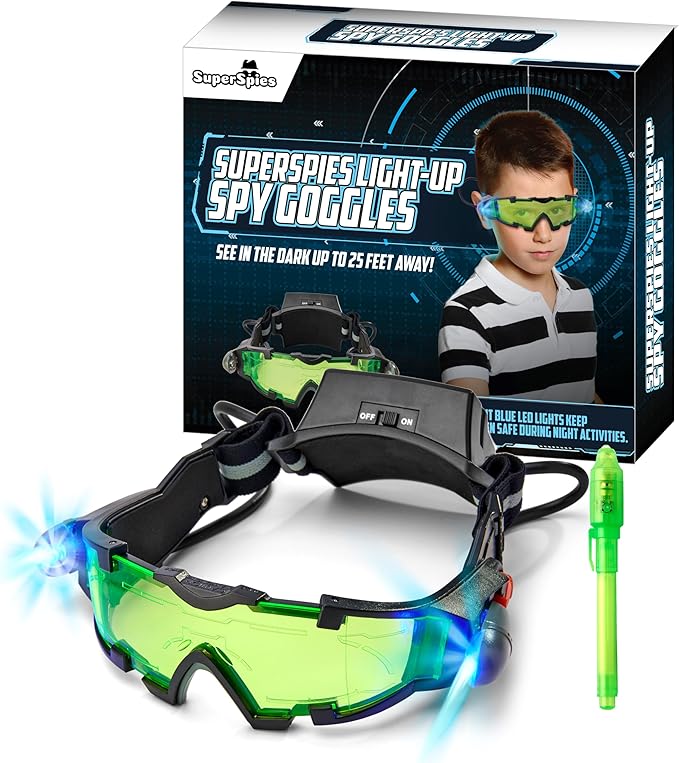 Amazon.com: SLF Night Vision Goggles for Kids with Invisible Ink Pen ...