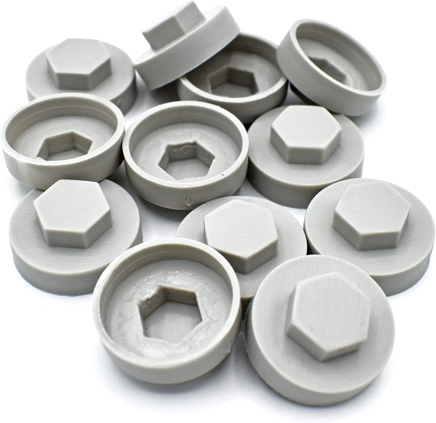 1000, 19mm Roofing Cladding Tek Screw Push On Caps Weather Seal ...