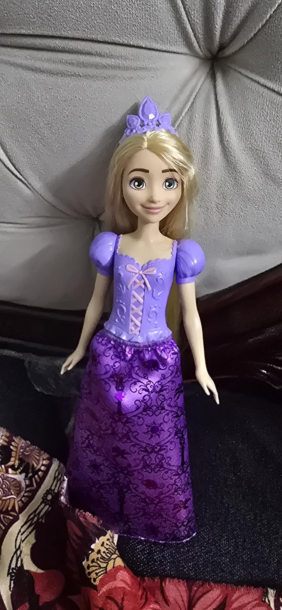 Disney Mattel Princess Toys, Rapunzel Doll with Color-Change Hair ...