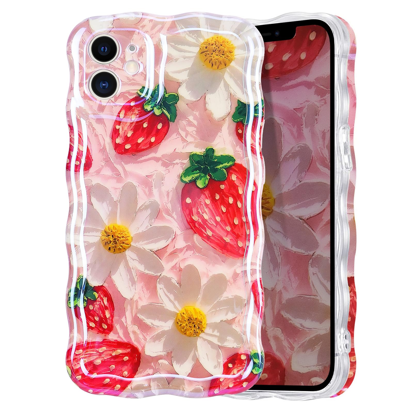Amazon.com: Lovmooful Compatible for iPhone 12 Case Cute Colorful Retro ...