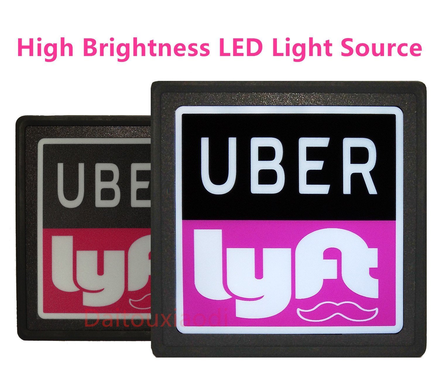 Lyft Logo Magnets Wholesale Holiday Reflective Car Magnets With
