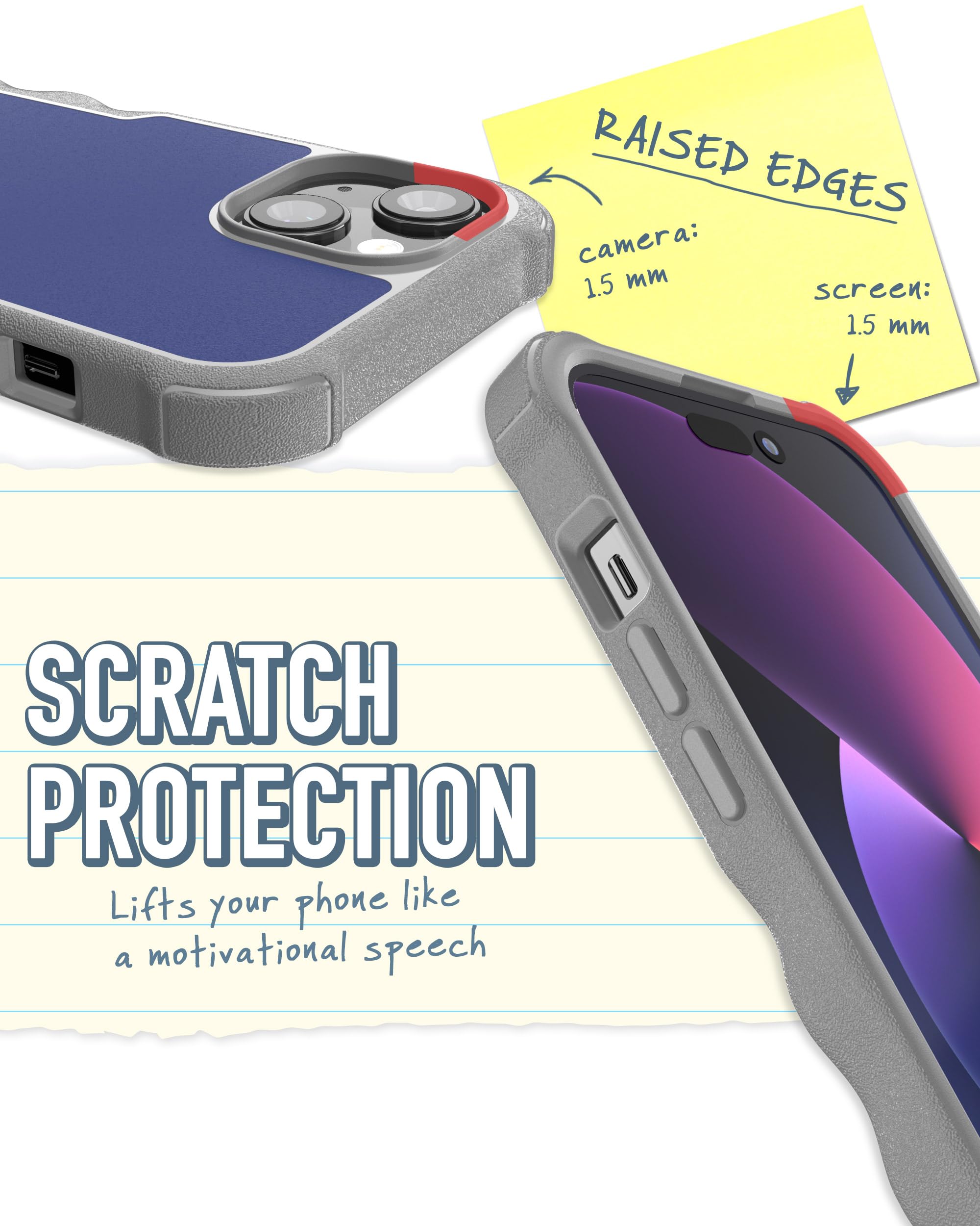 Snapklik.com : Smartish iPhone 15 Protective Magnetic Case - Gripzilla ...