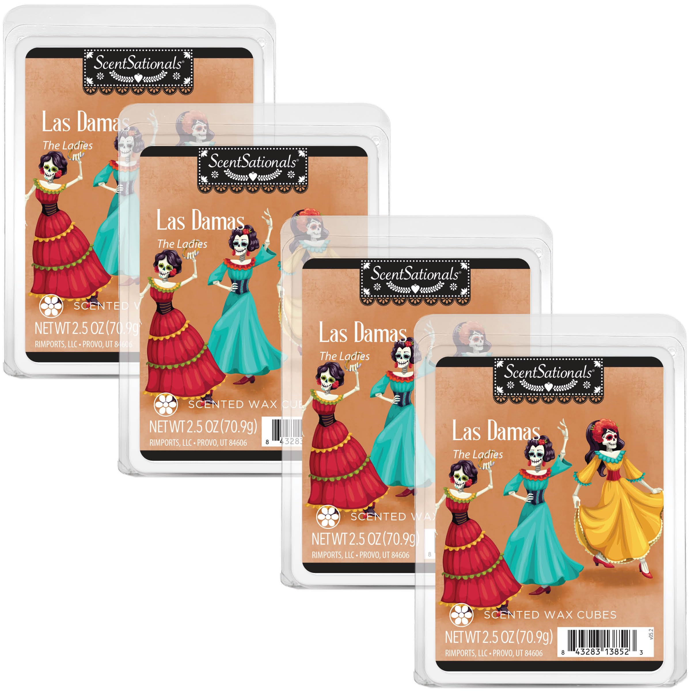 Amazon.com: Scentsationals Wax Melts, Wax Cubes Strong Scent - Day of ...