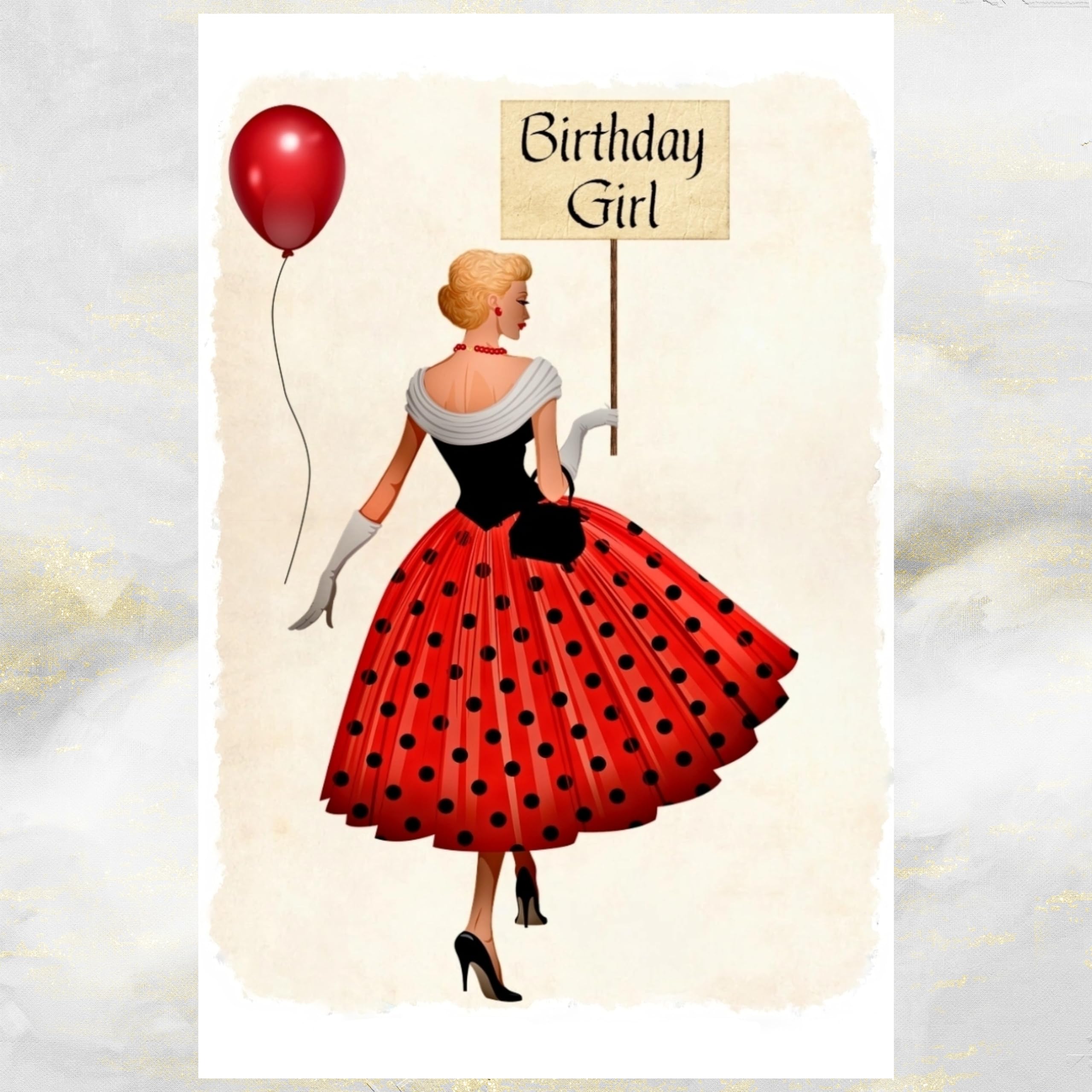 Vintage Happy Birthday Vintage Happy Birthday Birthday Card
