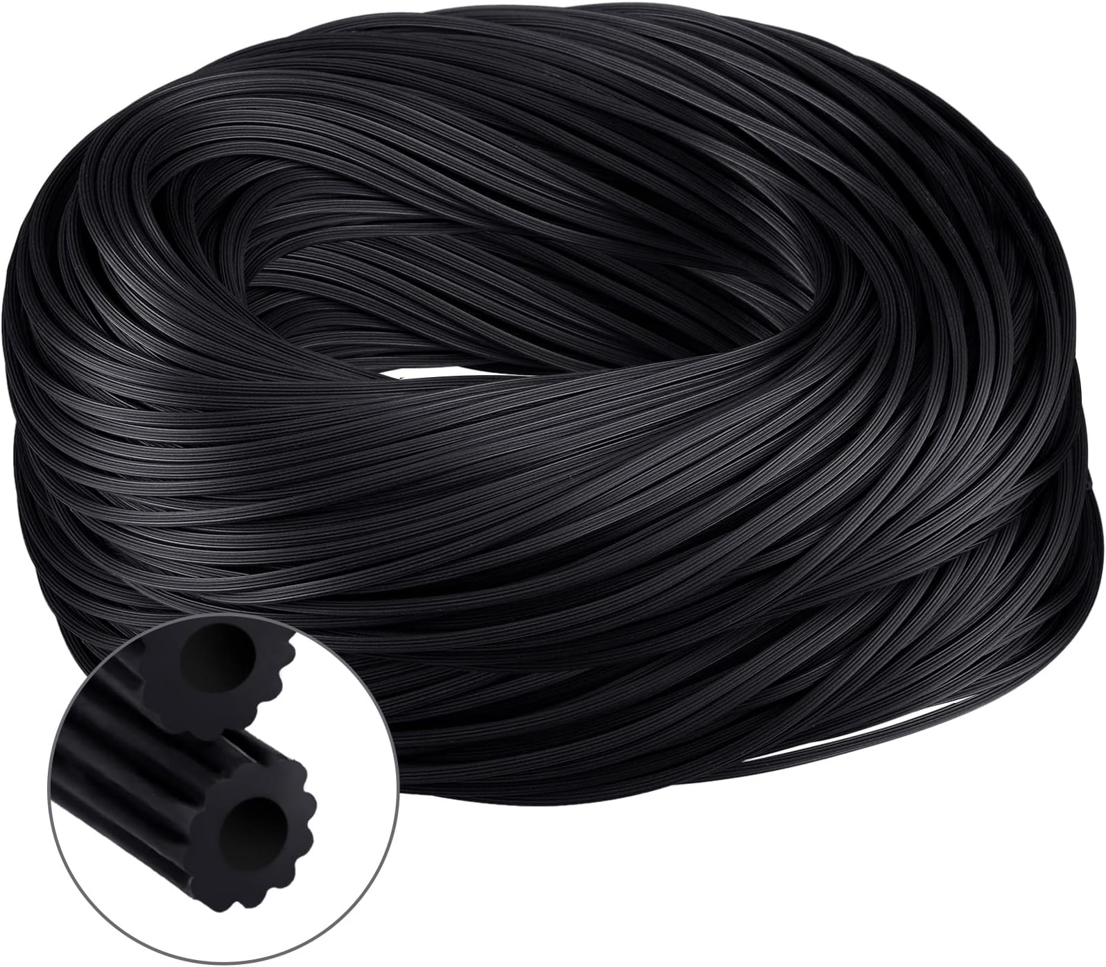 Frienda 250ft Screen Spline Black Screen Retainer Spline Hollow Door ...