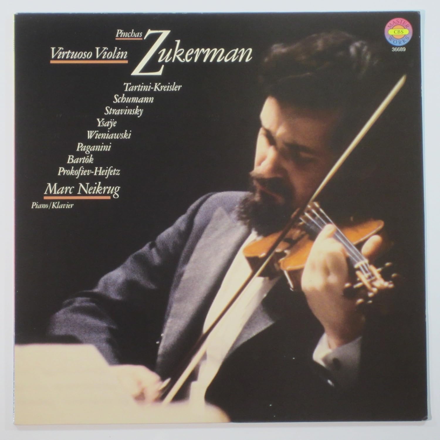 Amazon.com: Virtuoso Violin: Pinchas Zukerman: CDs & Vinyl