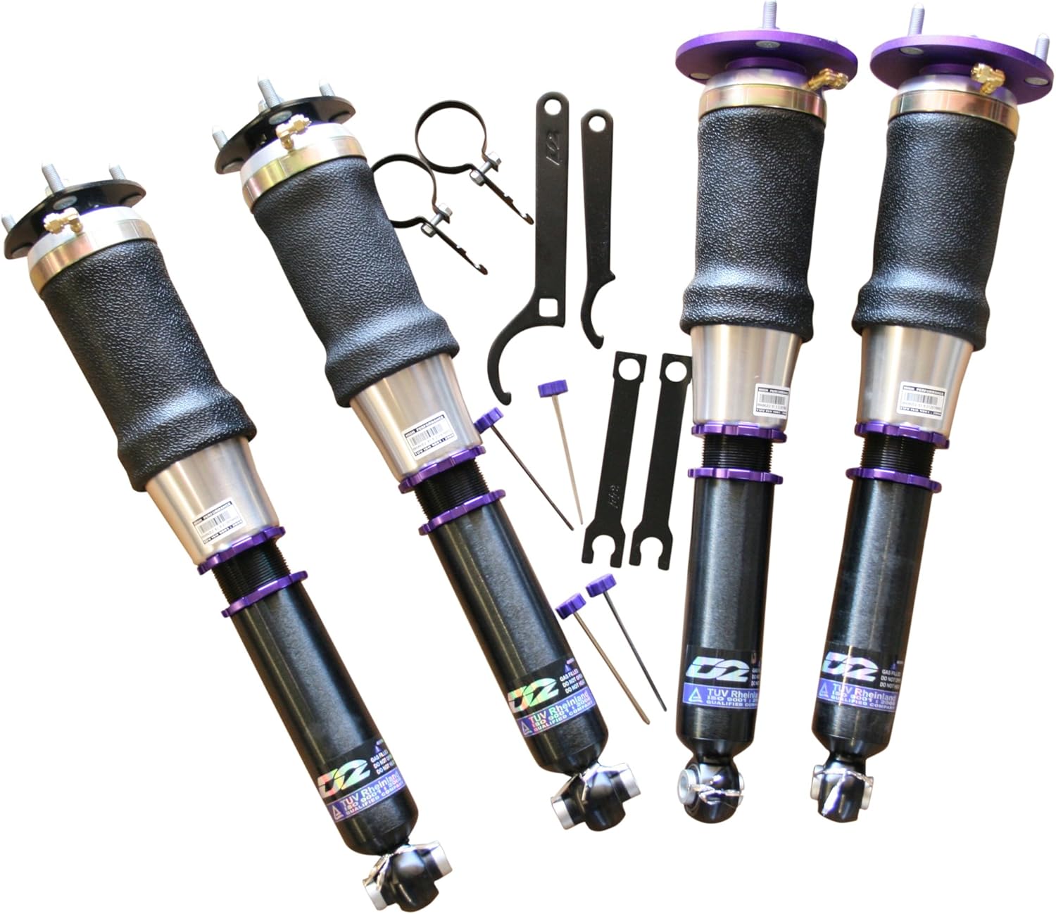 D2 Air Suspension Air Struts For 2019-2021 Toyota RAV4, 2021-2022 RAV4 ...