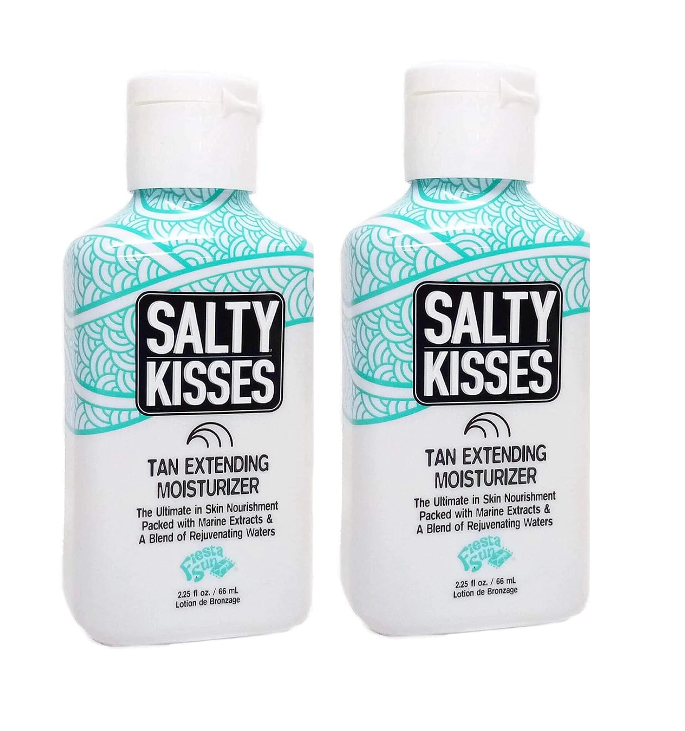 Amazon.com : Fiesta Sun SALTY KISSES Tan Extending Moisturizer - 2.25 ...