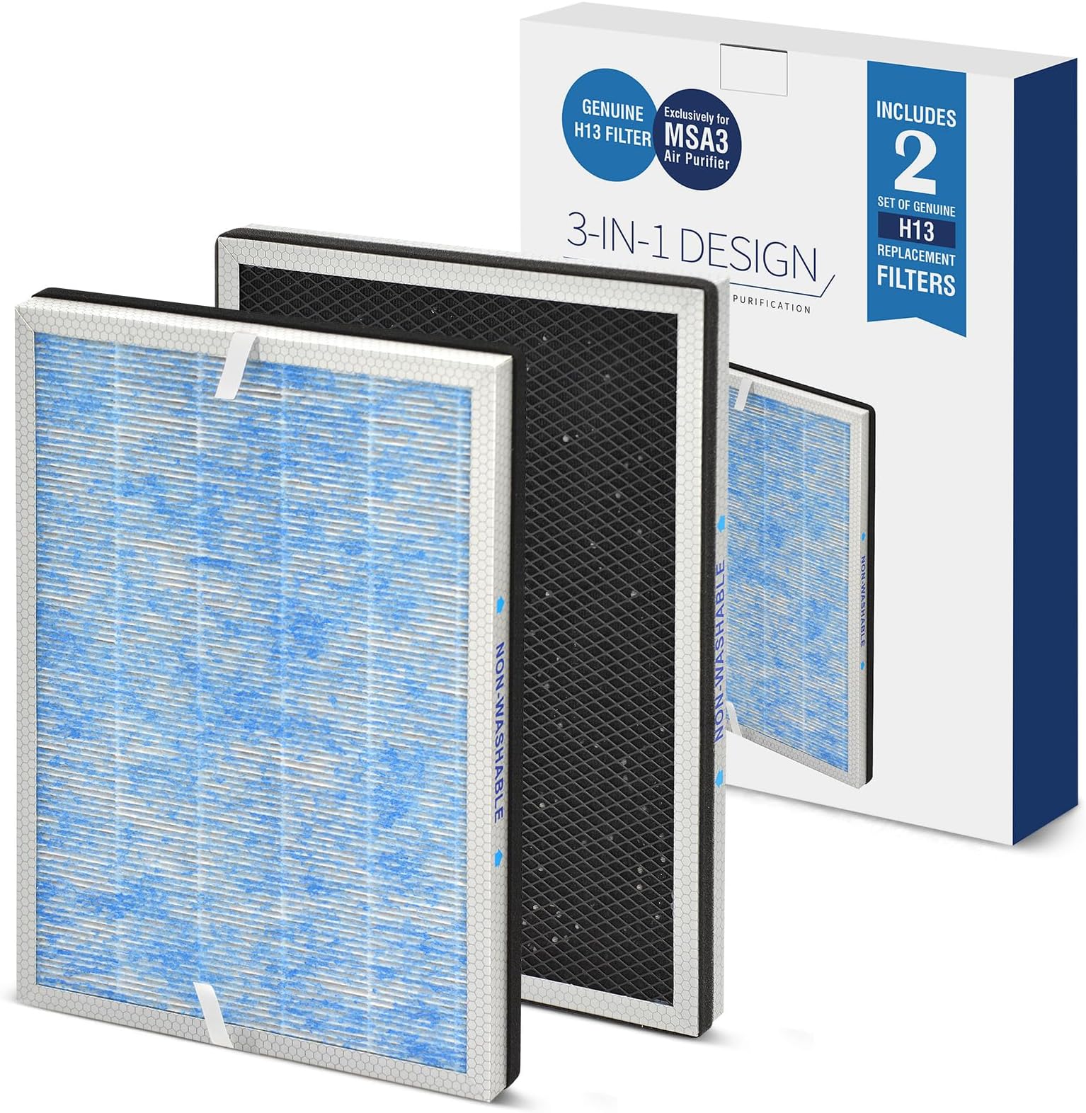 Amazon.com: Airity MSA3/MSA3S Air Purifier Replacement Filter ...