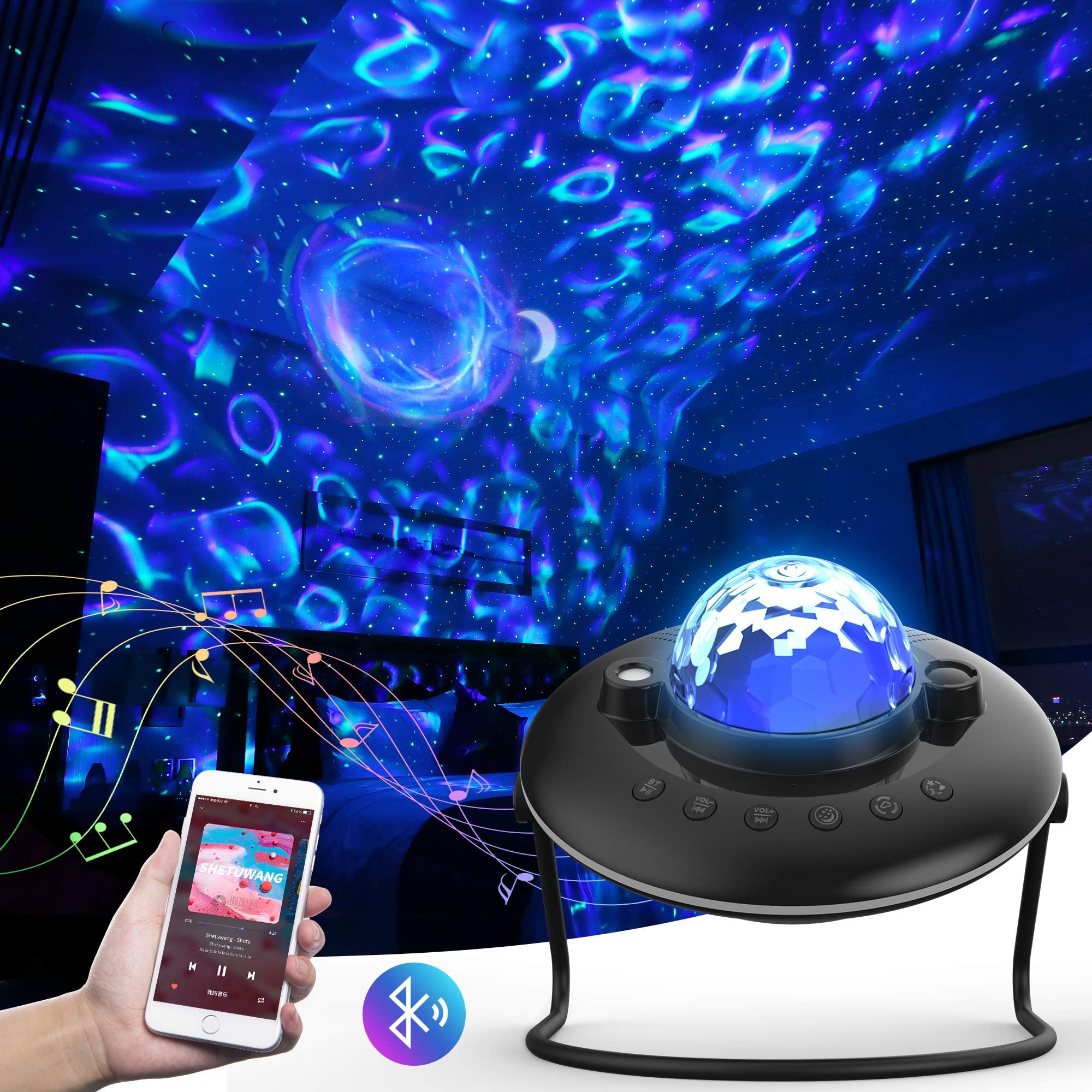 Night Light Black Hole Galaxy nebular Party Light bar Light Pub Lights ...