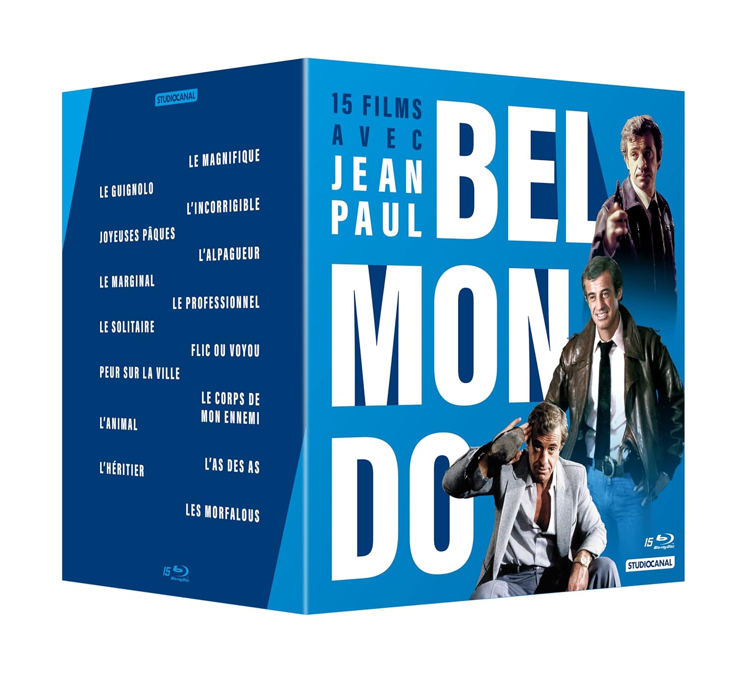 Amazon.com: StudioCanal 15 Films avec Jean-Paul Belmondo [Version ...