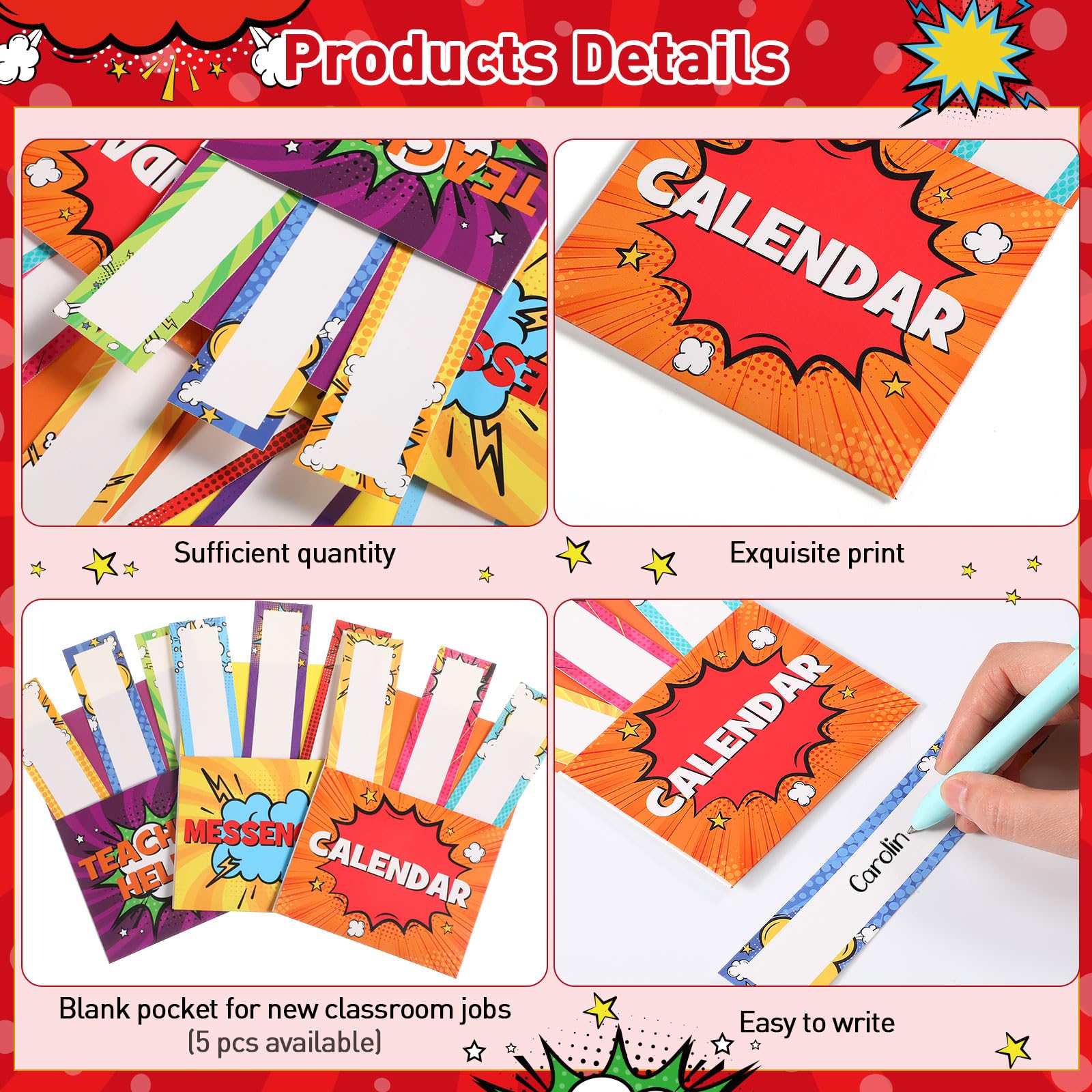 Snapklik.com : Pasimy 81 Pcs Hero Comic Class Jobs Chart Hero Class ...